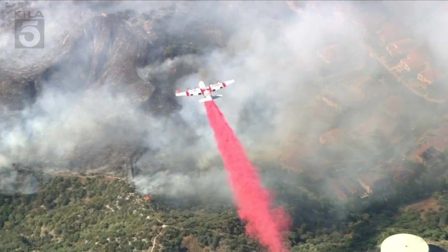 Evacuation orders issued for Max Fire in Stevenson Ranch