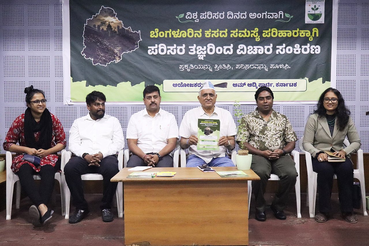 AAP releases green manifesto for clean Bengaluru