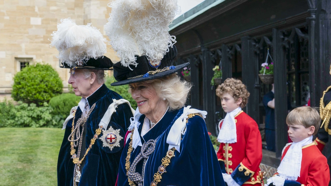 Kate and William share warm moments at Garter Day