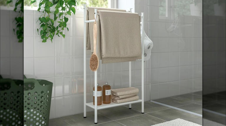 12 IKEA finds for clever blanket storage and organization