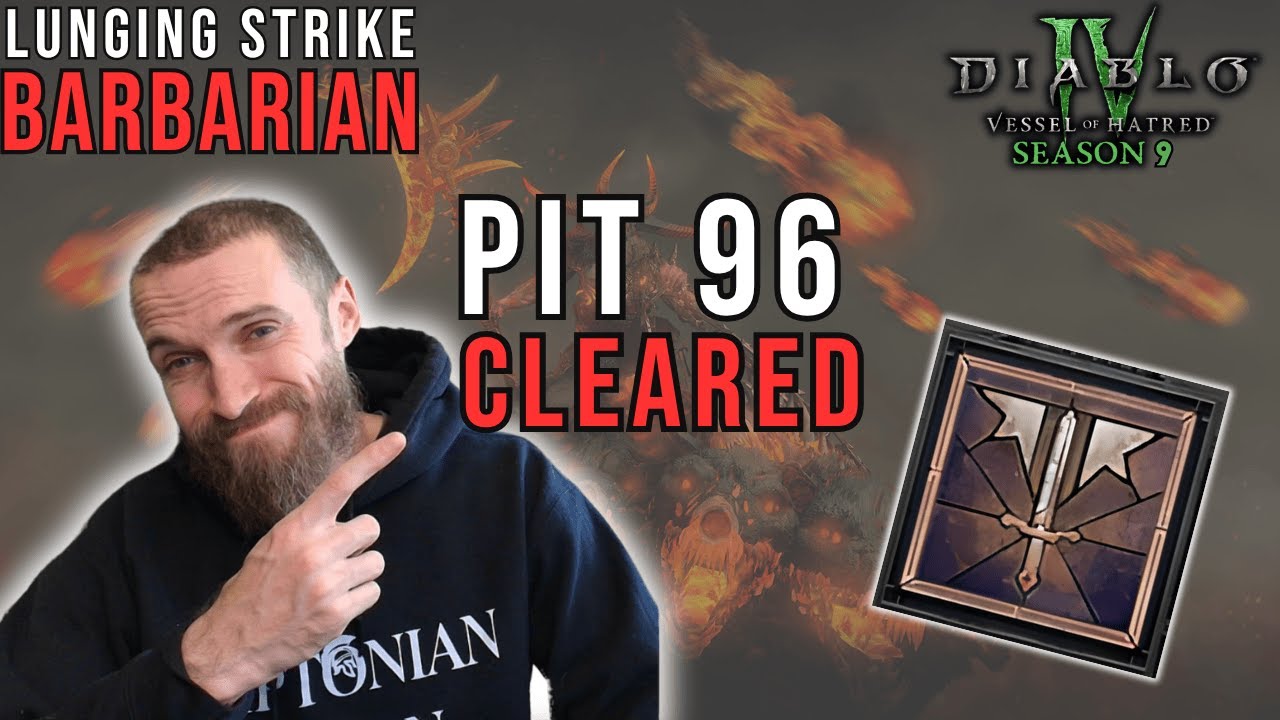 Lunging strike barbarian has arrived: Pit 96 complete in season 9 of ...