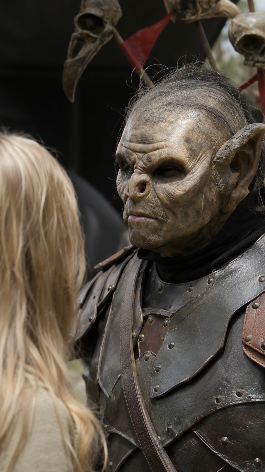 How this orc character was brought to life on camera