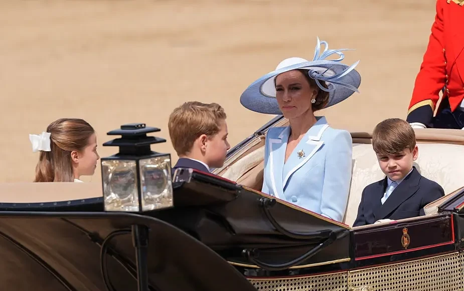 Kate blends maternal warmth and composure at Trooping the Colour