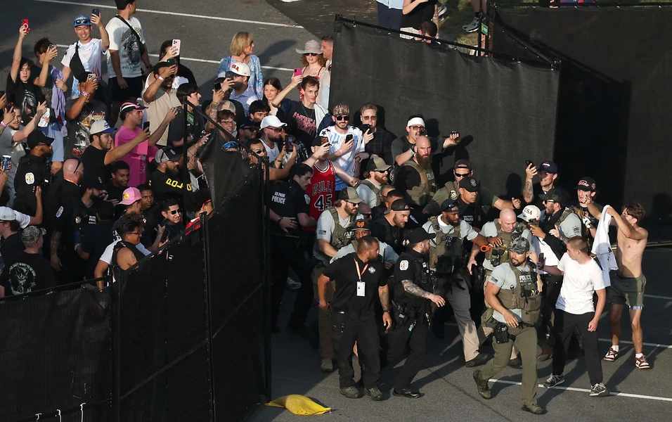 Strickland escorted out as UFC-WWE White House event stirs debate