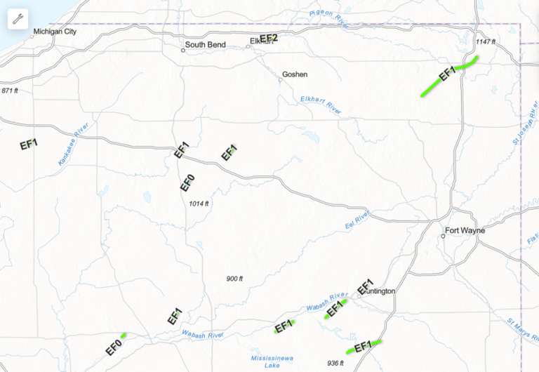 NWS: Thursday’s tornado blitz was the most NE IN had seen in 10 years ...