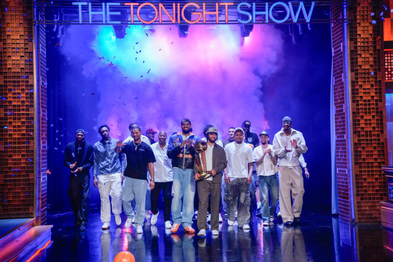 The Knicks celebrate championship on 'Fallon': A preview