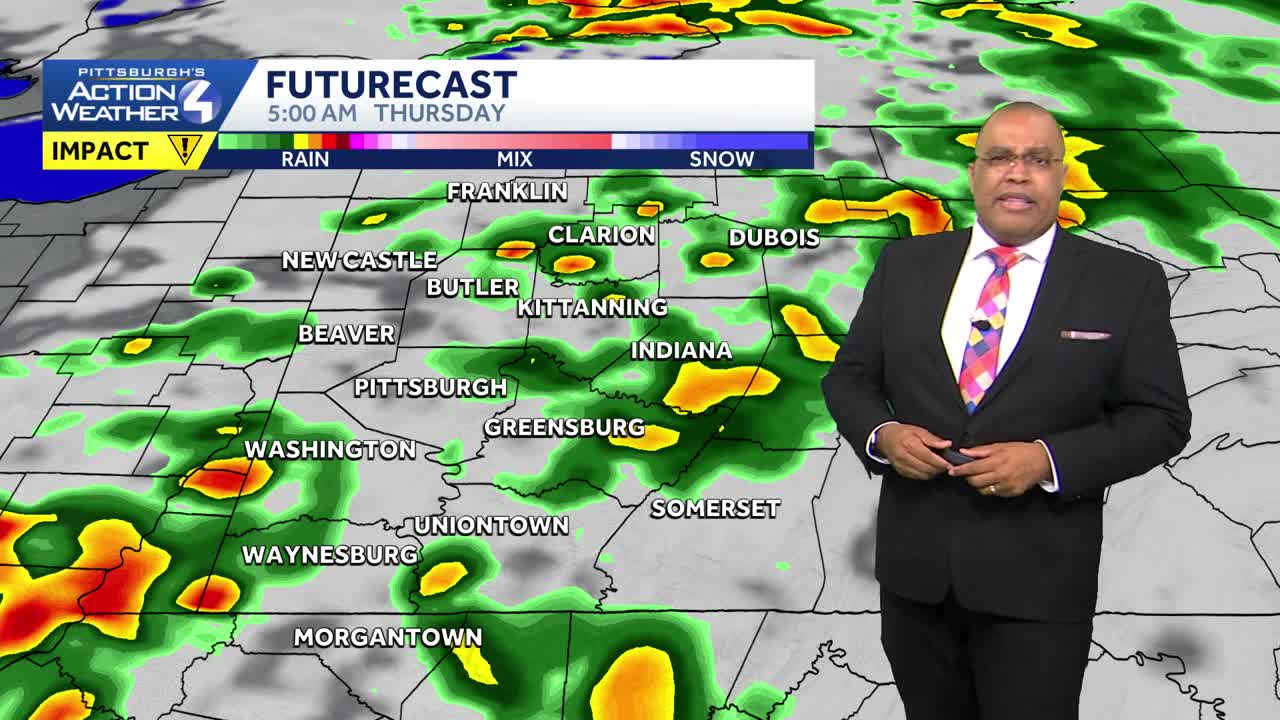 June 15 forecast: Rain and storms return Thursday to western PA
