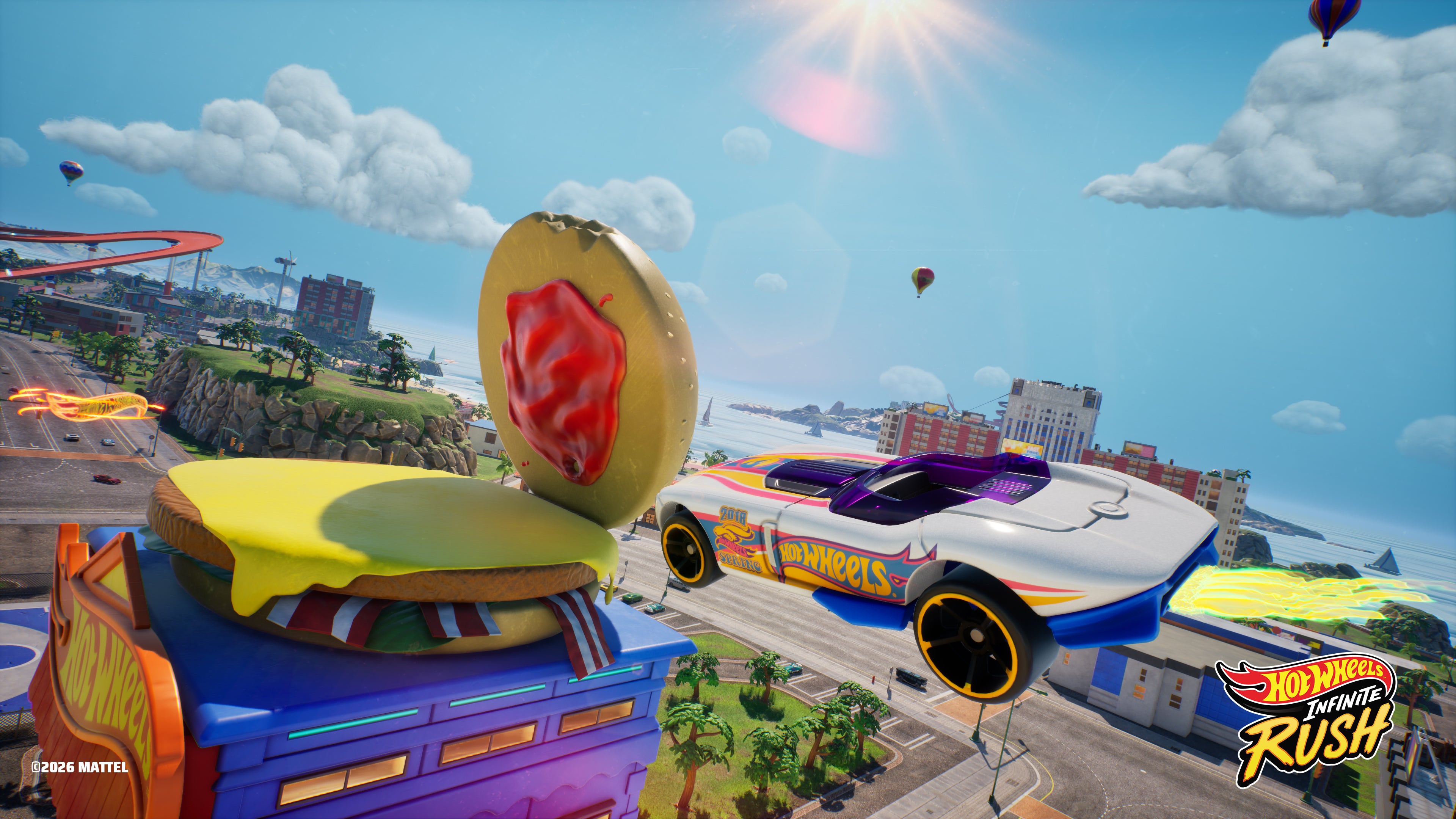 Hot Wheels: Infinite Rush is all about exploring an open-world toy box ...