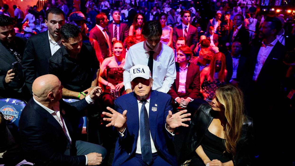 Analyst calls out Trump's two self-dealing schemes at UFC event