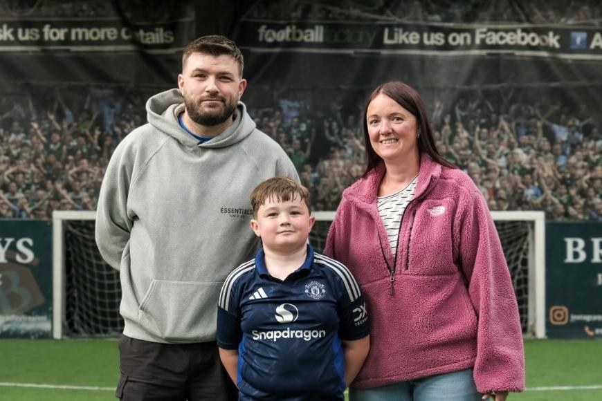 Wakefield stroke survivor, 8, back on the pitch after being told he ...