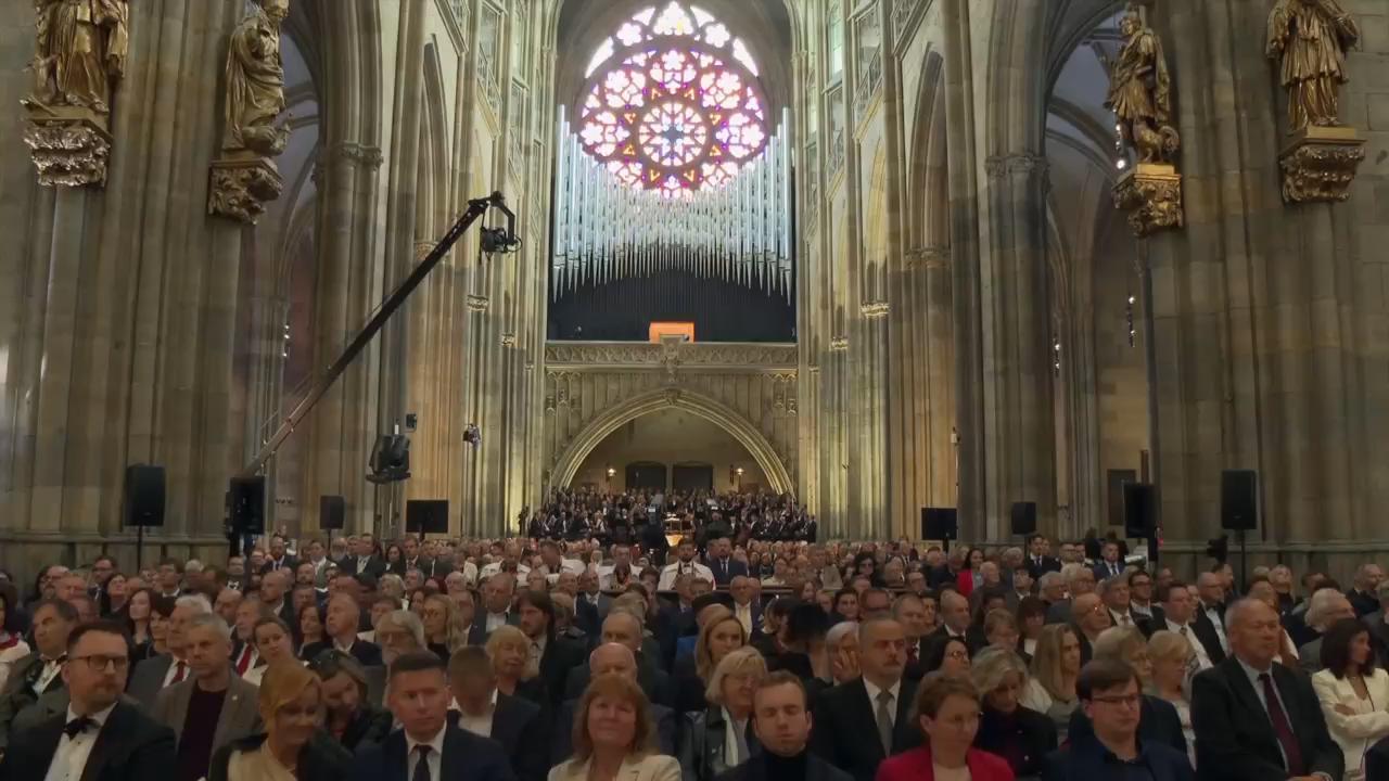 The 700-year-old St. Vitus Cathedral in Prague inaugurates a new organ