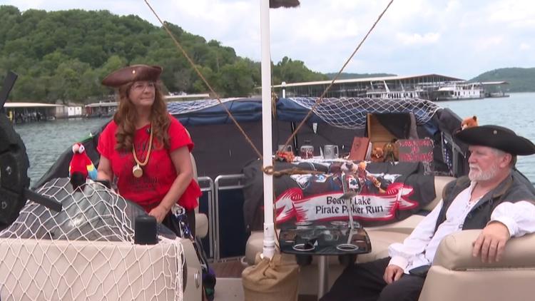 Beaver Lake Pirate Poker Run raises money for rural fire truck replacement