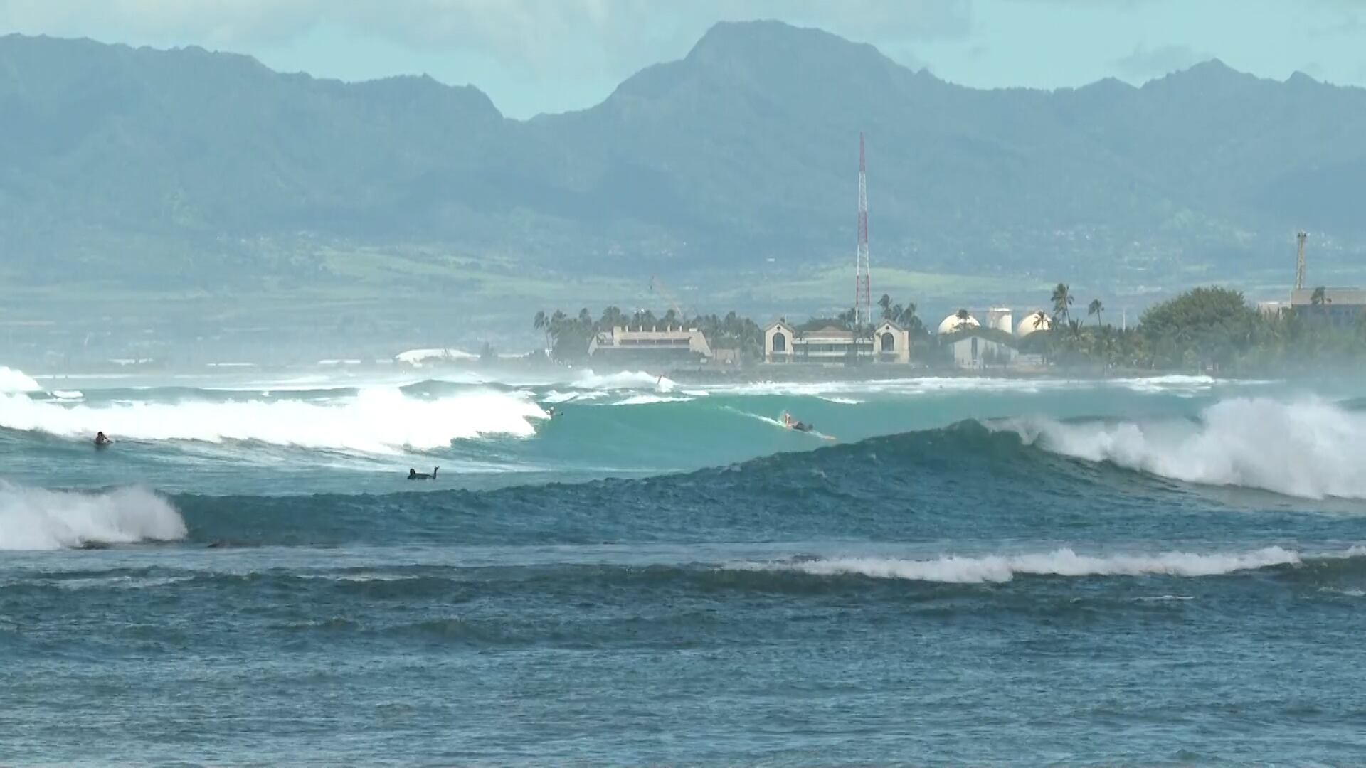 High surf warning in effect as powerful south swell hits Hawaii