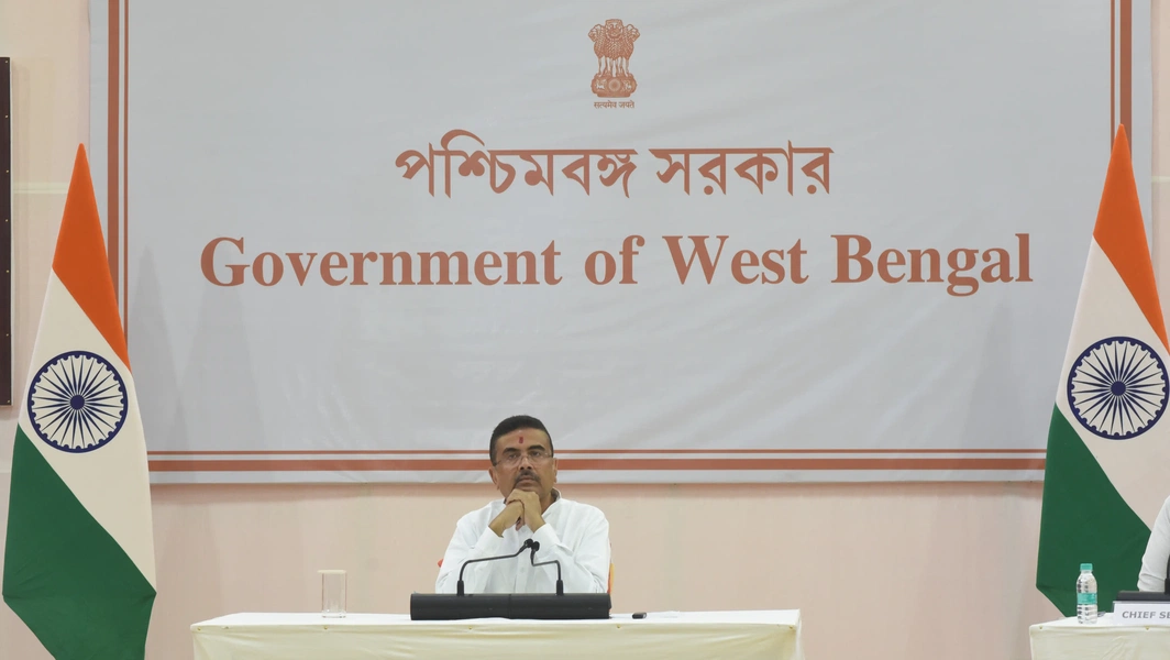 Adhikari meets IAS probationers, announces KMC delimitation plan