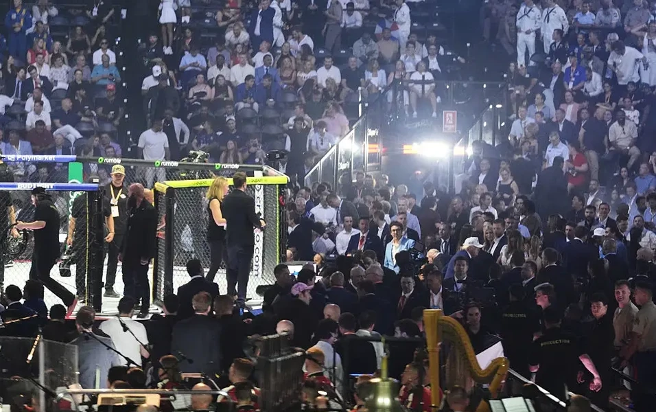 Trump’s 80th birthday UFC bash renews health scrutiny