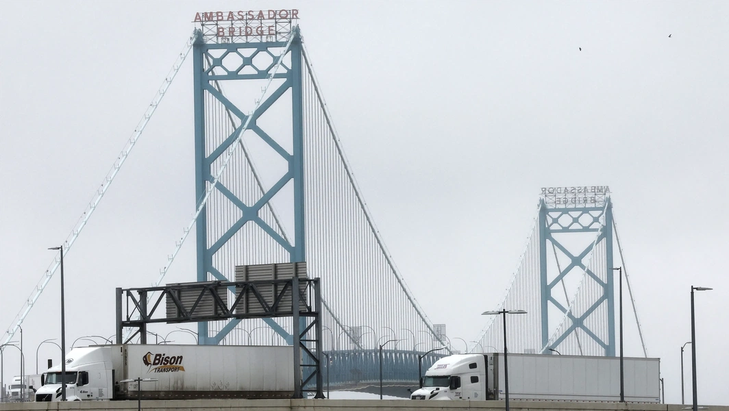 Gordie Howe bridge opening stalled amid US-Canada trade tensions