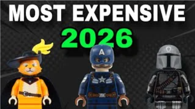 Top 10 LEGO minifigures dominating the collector market