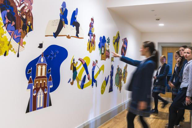 Past meets future as AUB students transform Dorset school's new sixth ...