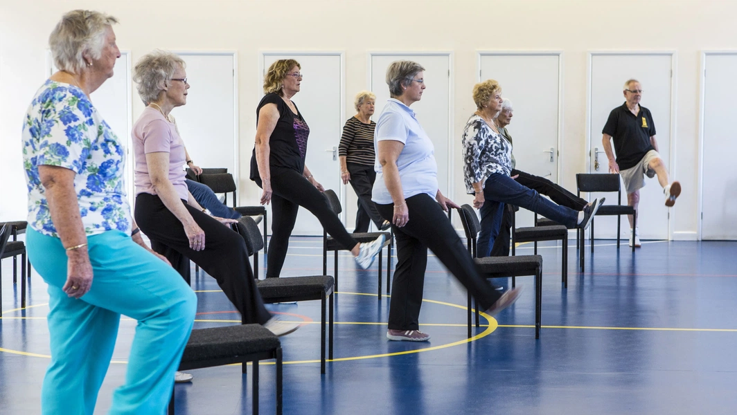 Stronger every day with chair workouts
