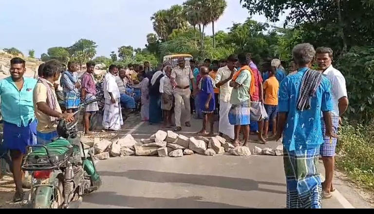 Locals' protest forces quarry closure in TN's Katchirayanpatti