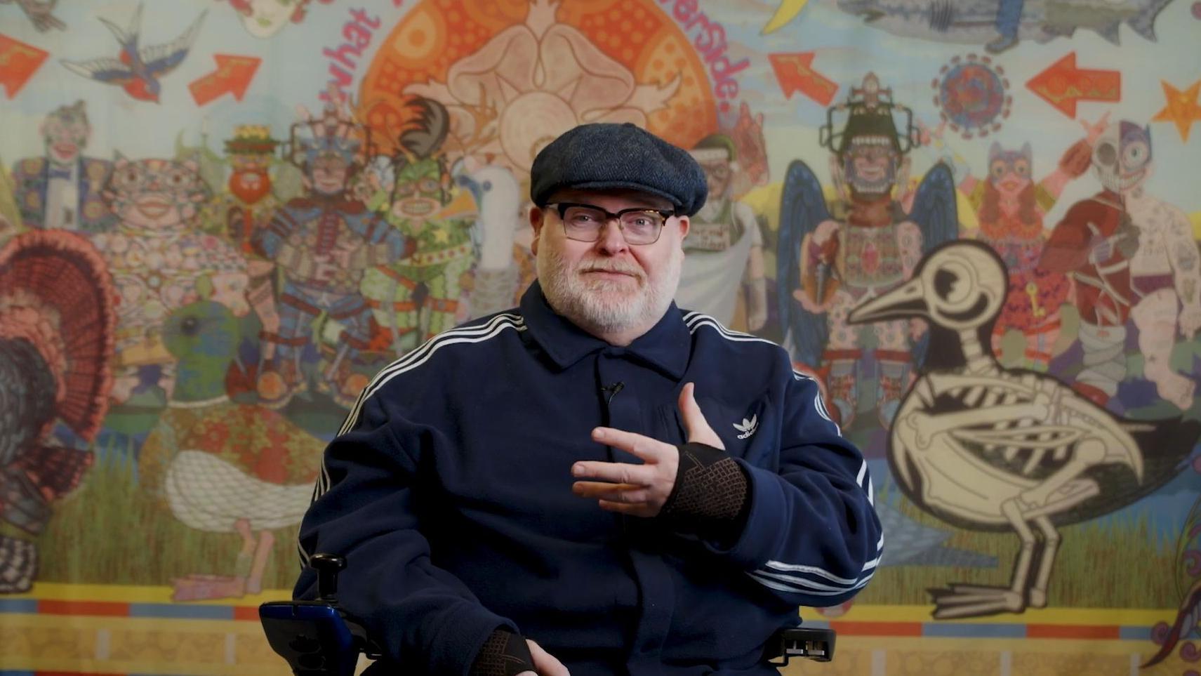 'Thank you, David Hockney, for transforming my life'