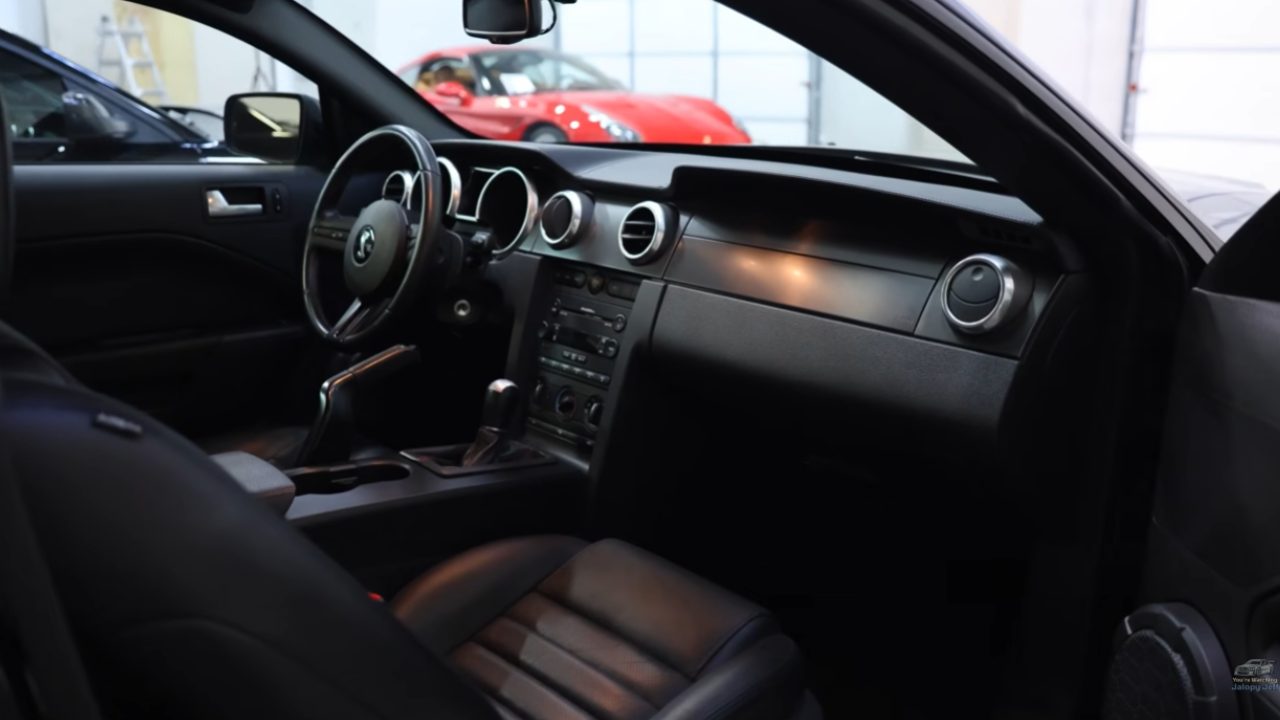 Shelby GT500 cabin breakdown KR plaques and luxury details