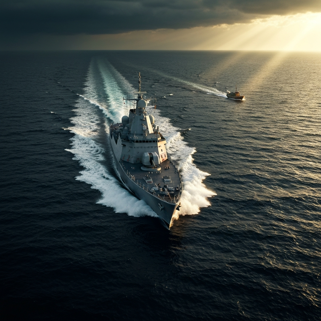 How modern warships hunt pirates at sea: Naval tactics