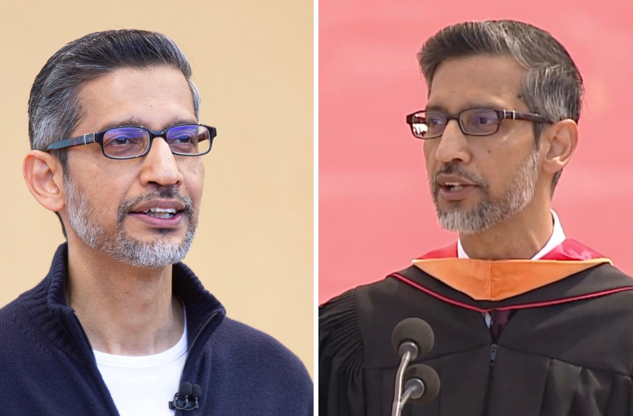 Stanford students walk out of graduation when Google CEO starts speech