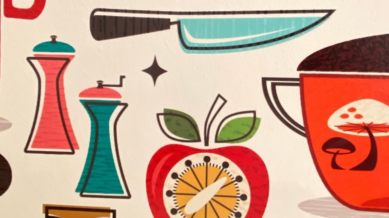 10 wallpaper designs to give your kitchen a retro feel