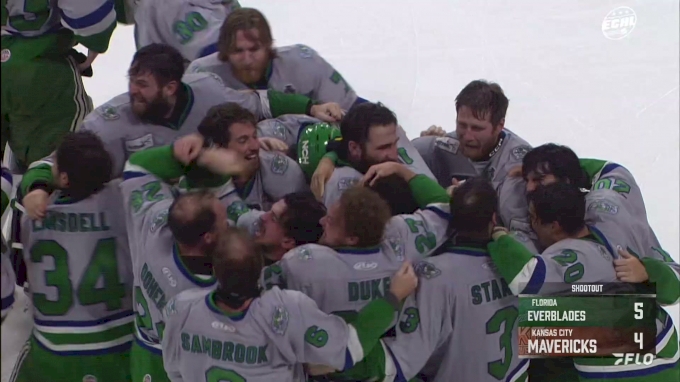 Florida Everblades stun Kansas City in double OT to claim Kelly Cup