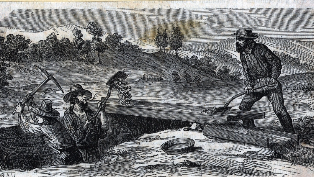 7 rare photographs of California’s Gold Rush