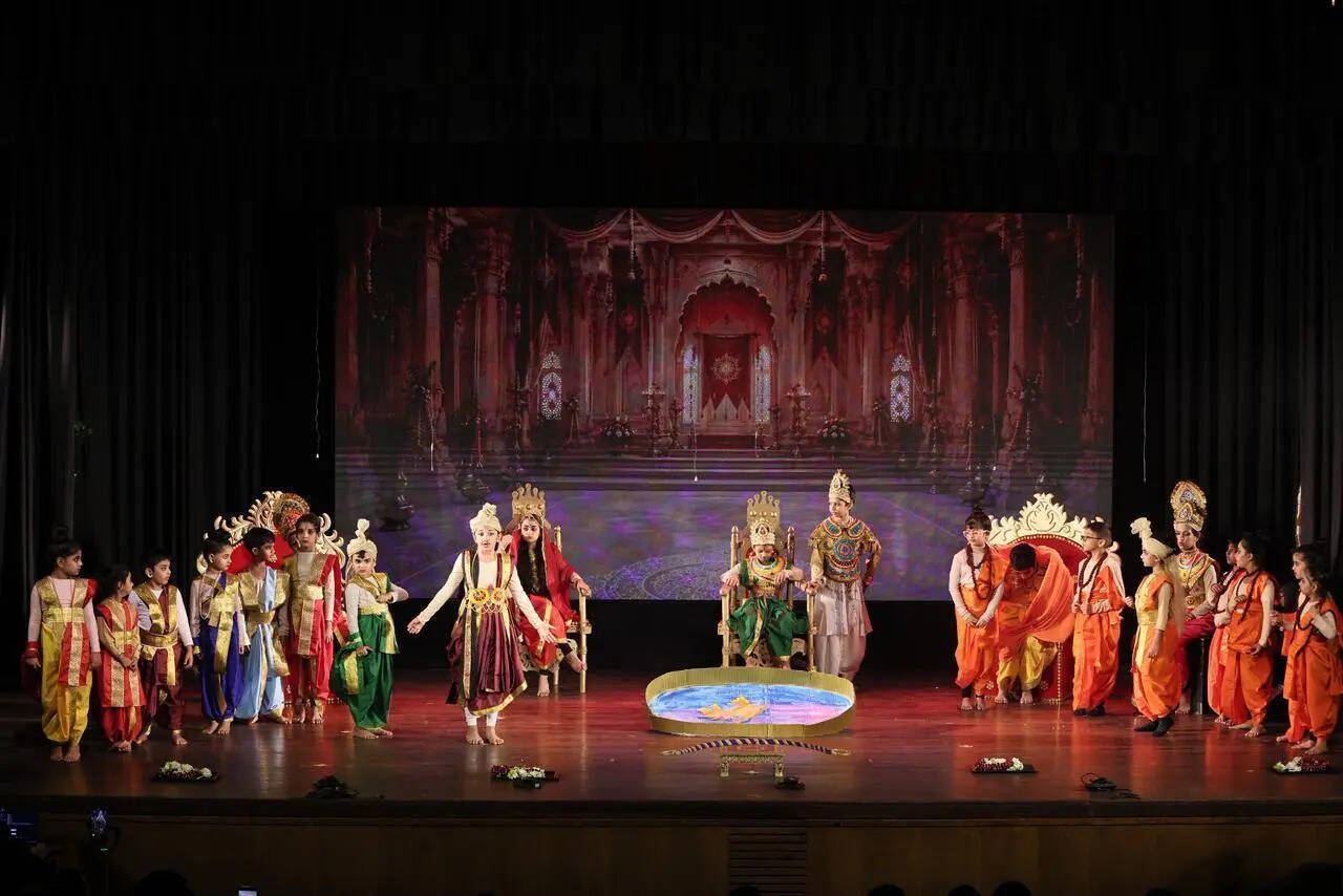 Young performers bring an epic tale alive on stage
