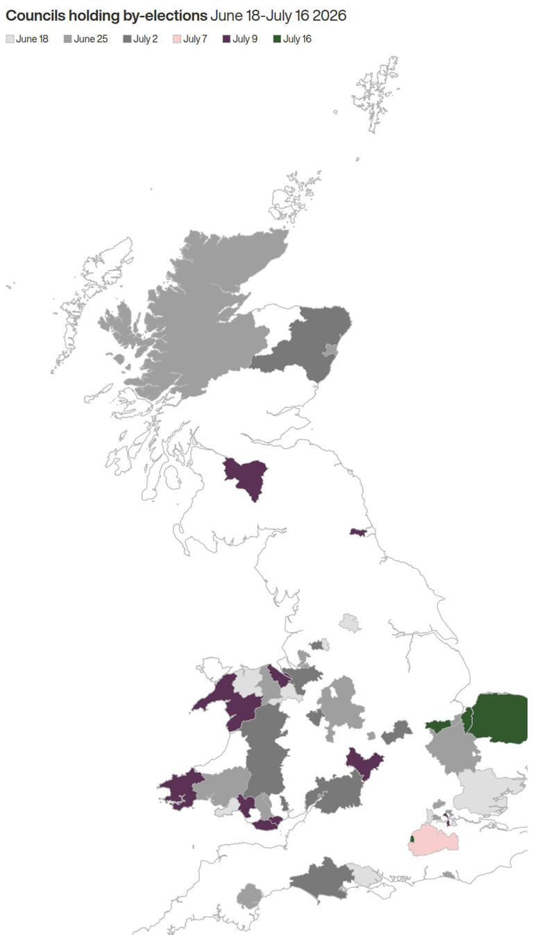 More than 75 council seats up for grabs in flurry of local by-elections
