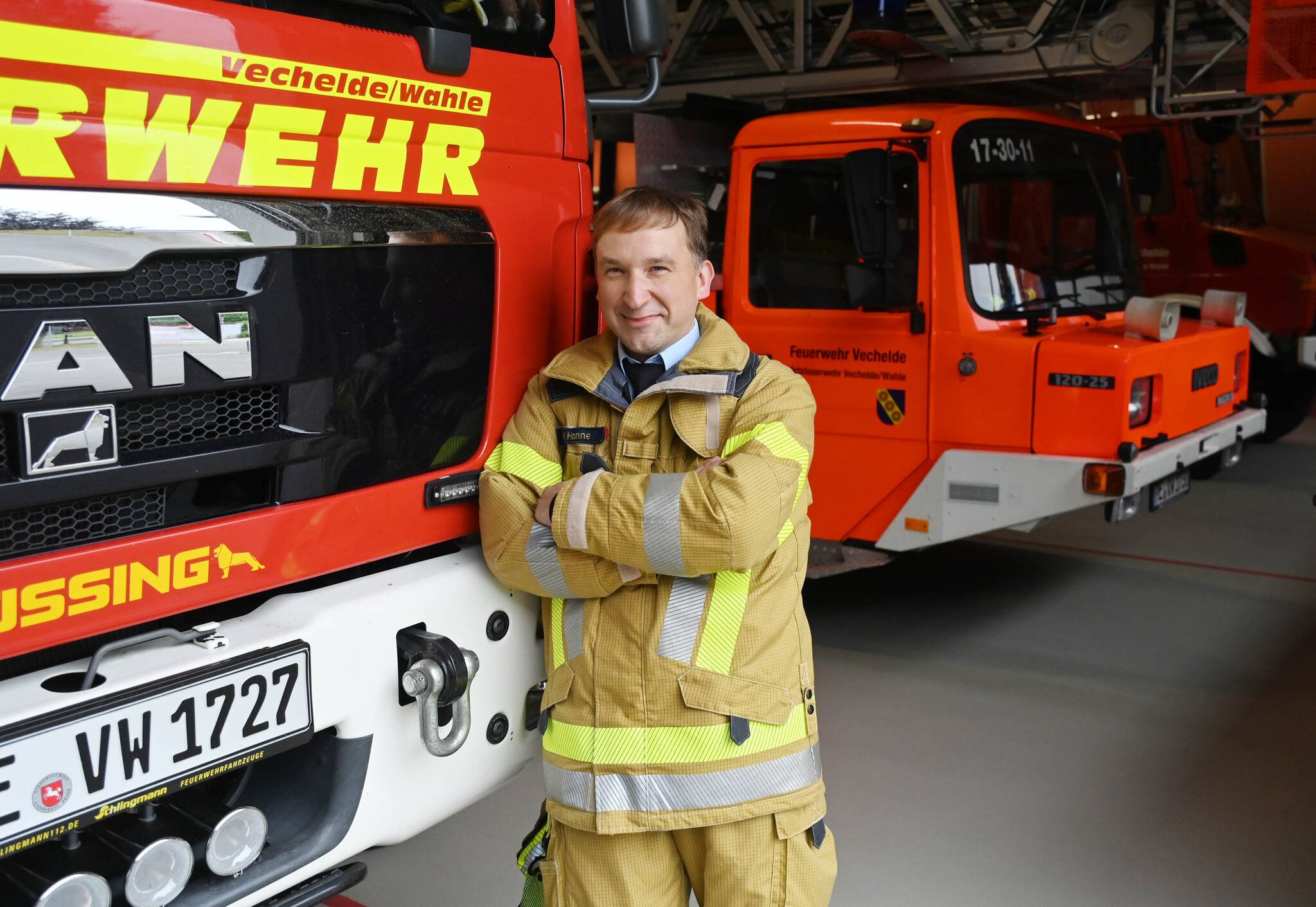 Martin Hanne von der Feuerwehr Vechelde-Wahle: "Feuerwehr ist Familie"