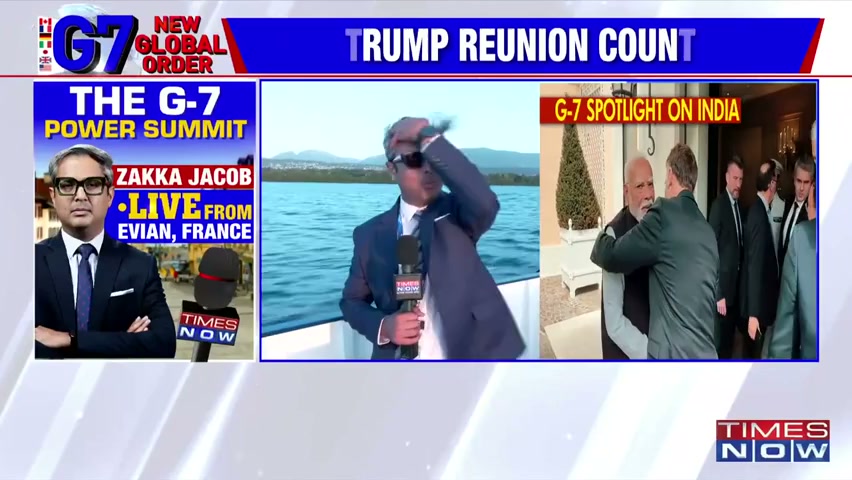 G7 power summit Times Now live from Evian day 1