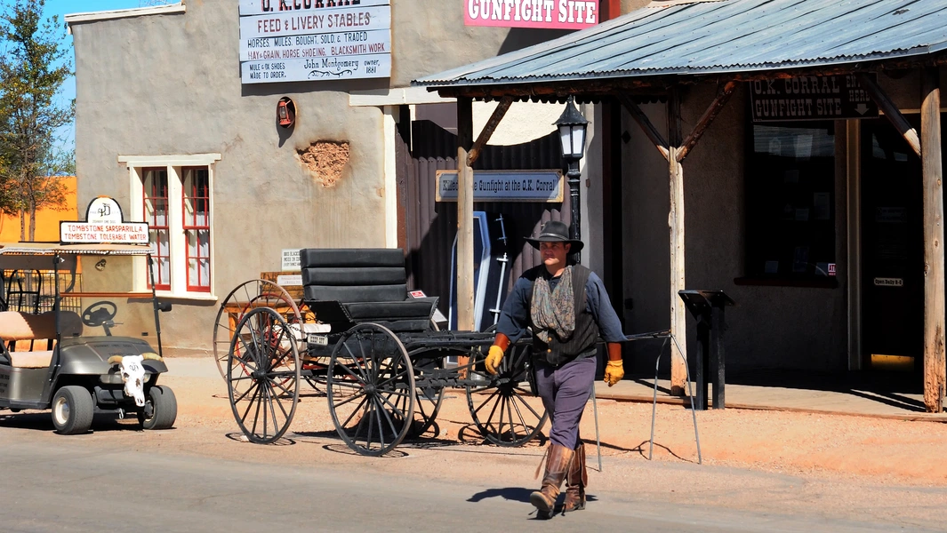 Historic landmarks and festivals of Tombstone