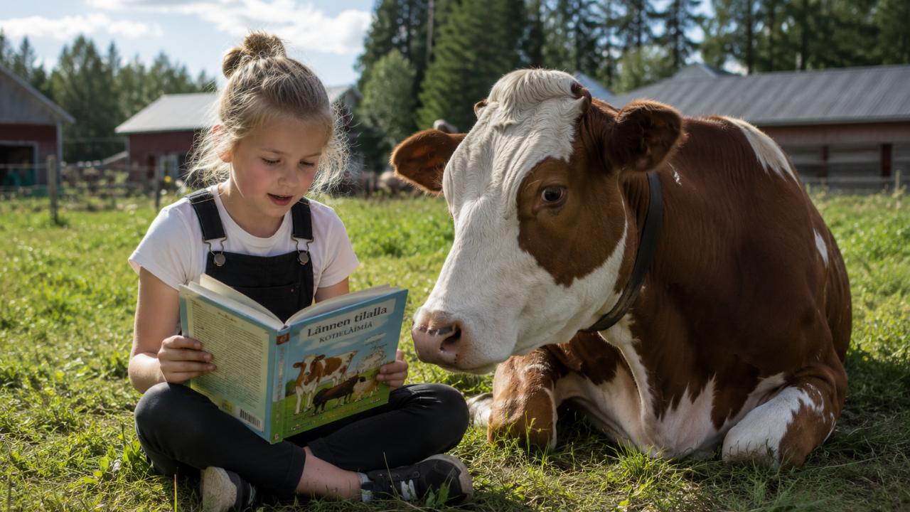Finland's unique literacy program: Children read to dogs and cows to ...