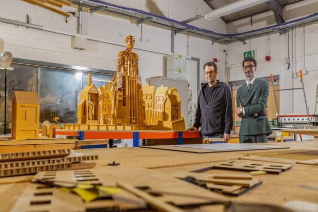 New mining sculpture model revealed as plans progress for major public ...
