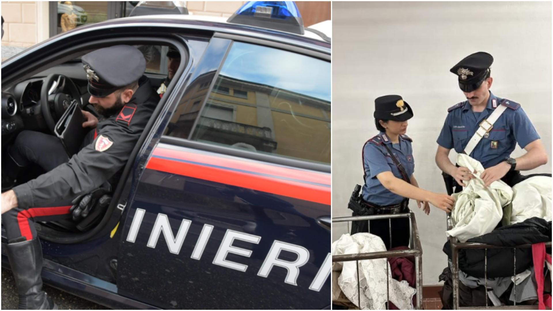 Coppia ruba capi firmati e li rivende online: denunciati marito e moglie