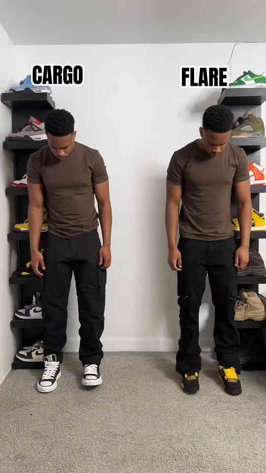 Cargo pants or flare jeans: which style wins?