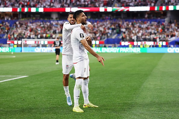 Iran goalscorer sparks outrage with 'gun' celebration at World Cup