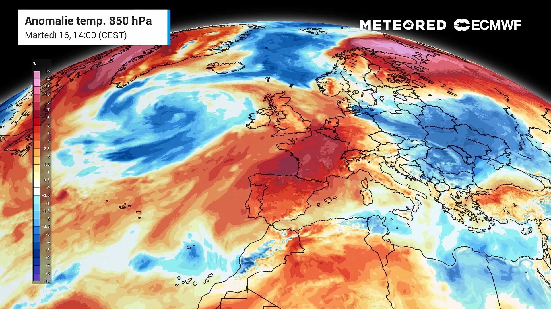 Grande caldo in estensione sull'Europa nel fine settimana del solstizio ...