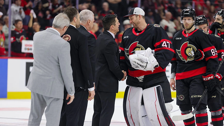 Senators explore trade market for RFA Jordan Spence