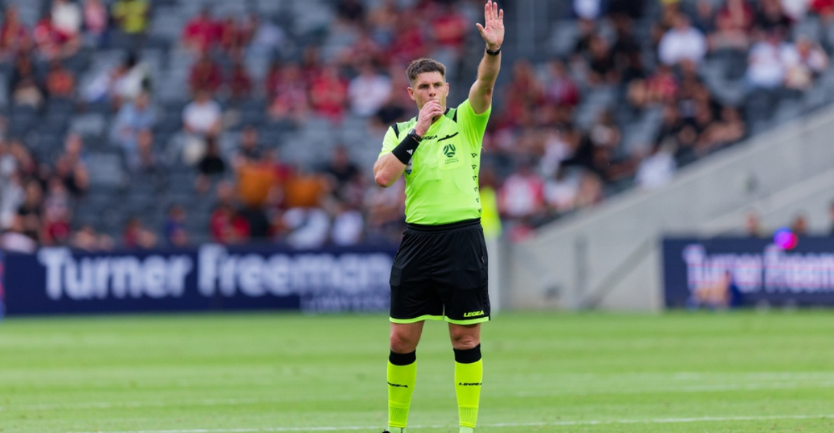 World Cup referee accused of white power gesture during broadcast