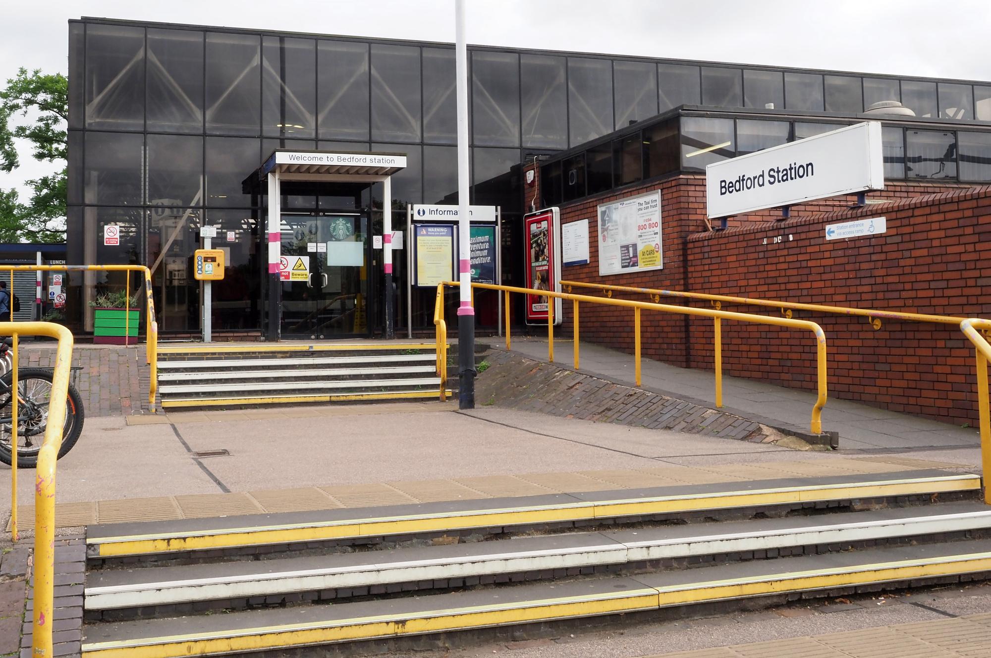 Bedford train delays now at a minimum after car crashes into bridge