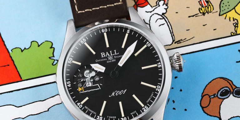 A new £2,510 limited-edition Snoopy watch has landed – but it's not a Timex