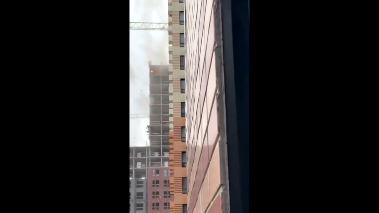 Video shows moment Ukrainian drone hits building near Moscow oil refinery