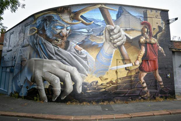 Future of huge Carlisle mural in doubt as 'food and drink' venue proposed