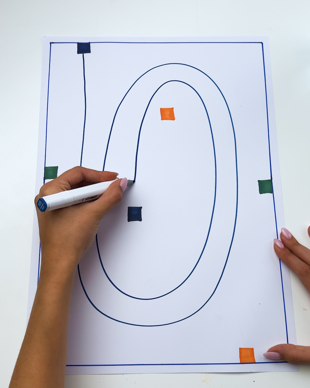 Connect the dots, match the colors 🖍️💡