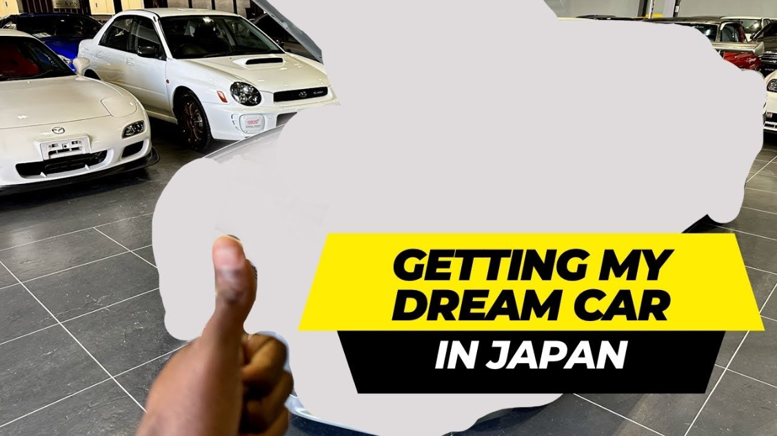My dream car adventure starts in Japan